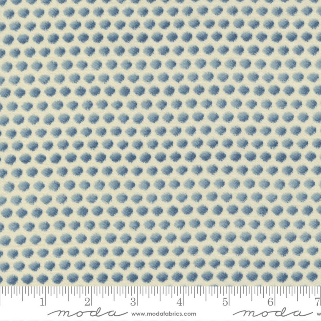 Moda Fabrics - BLEU DE FRANCE - Quilt Fabric-by-the-1/2 Yard by French ...