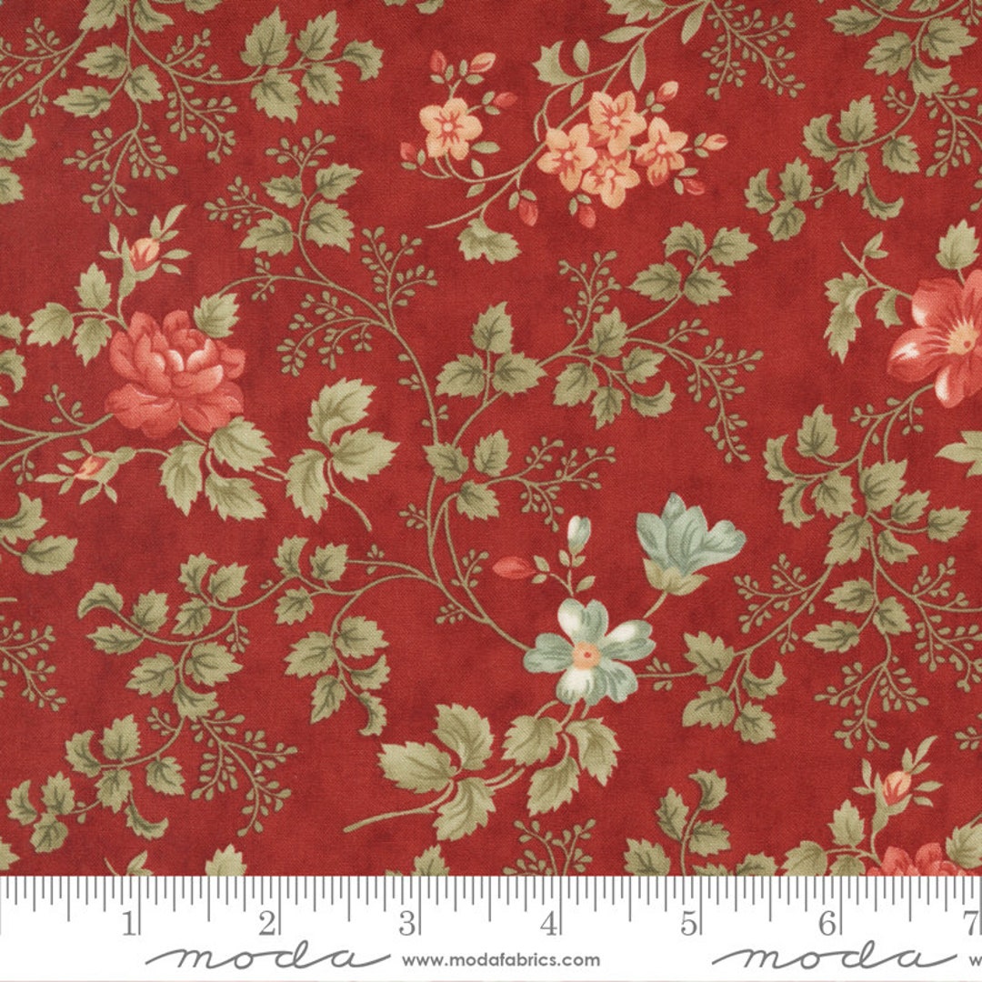 Moda Fabrics RENDEZVOUS Quilt Fabric-by-the-1/2 Yard by Three Sisters ...