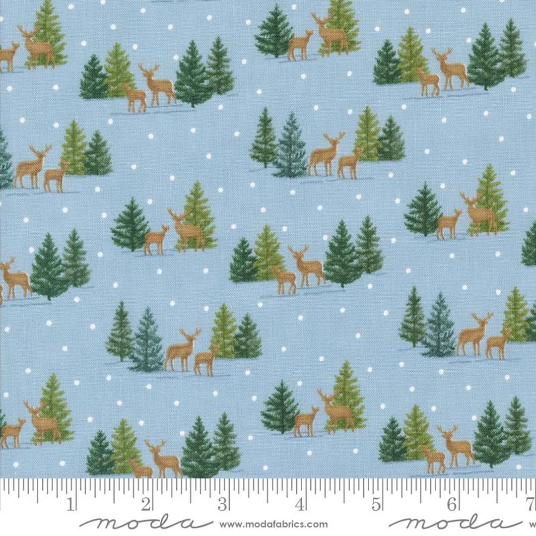 Moda - WOODLAND WINTER - Quilt Fabric-by-the-1/2 Yard by Deb Strain ...
