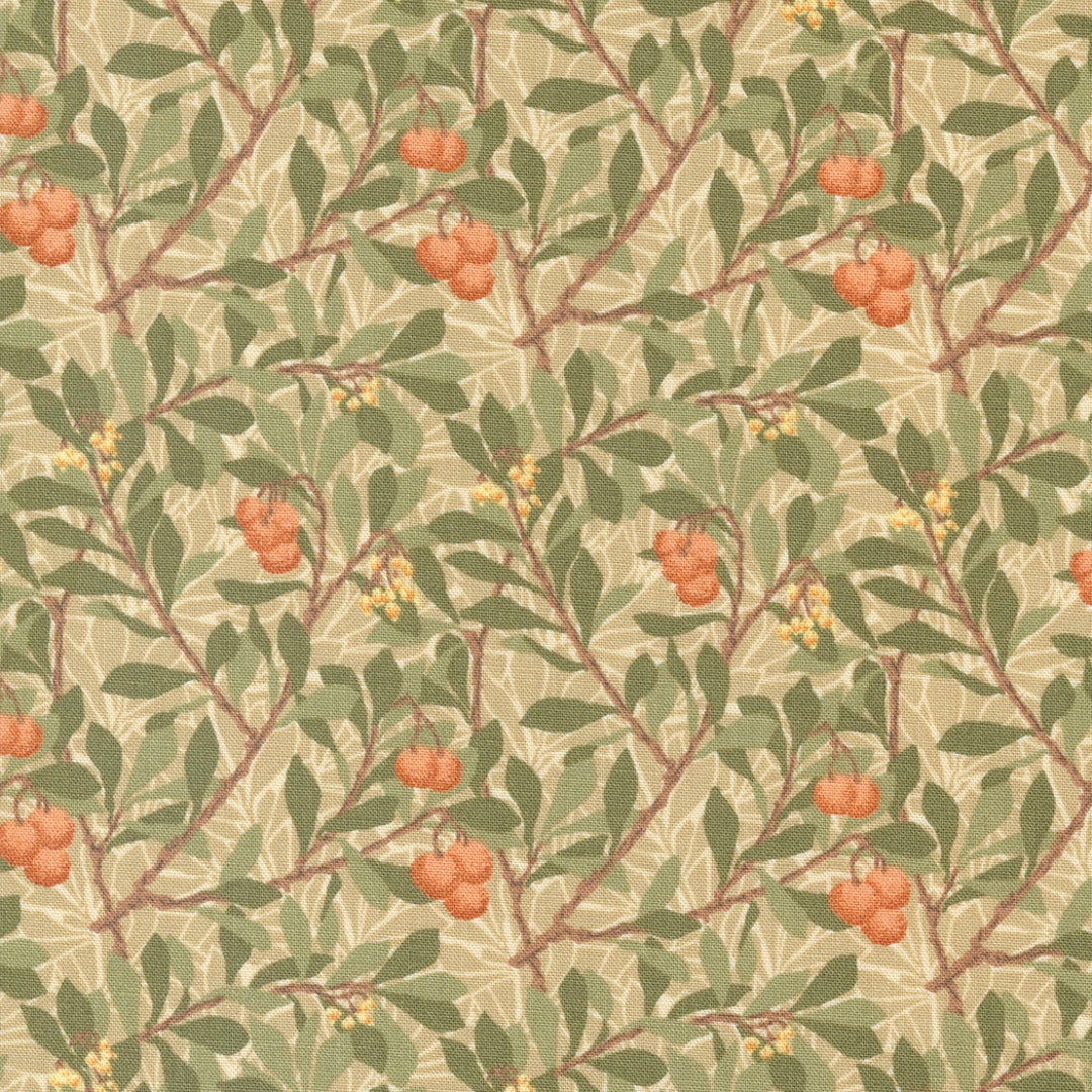 Moda - MORRIS MEADOW - Quilt Fabric-by-the-1/2 Yard by Barbara Brackman ...