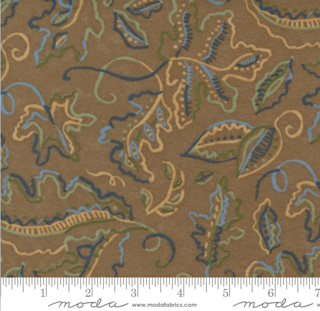 Moda - FALL FANTASY FLANNEL - Quilt Fabric-by-the-1/2 Yard by Holly ...