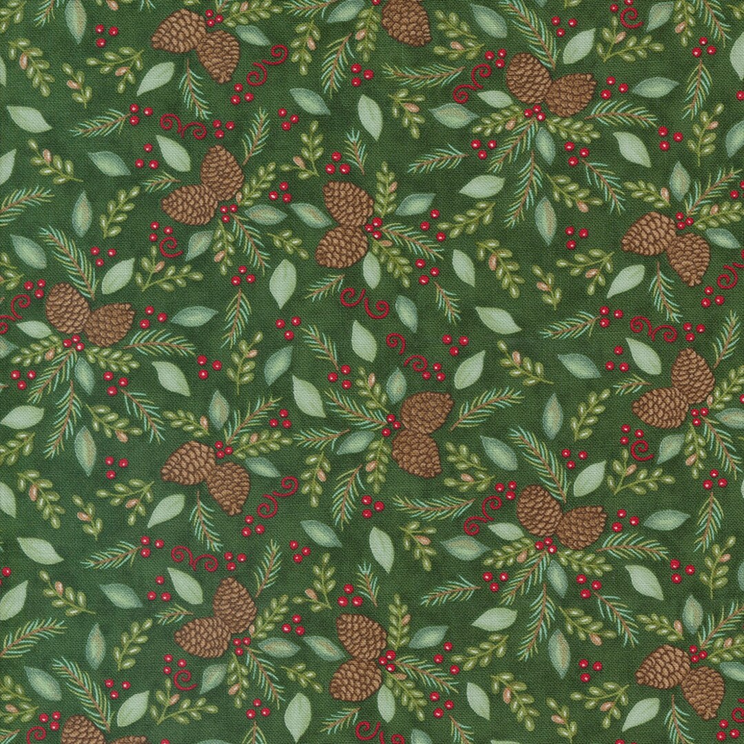 Moda - WOODLAND WINTER - Quilt Fabric-by-the-1/2 Yard by Deb Strain ...