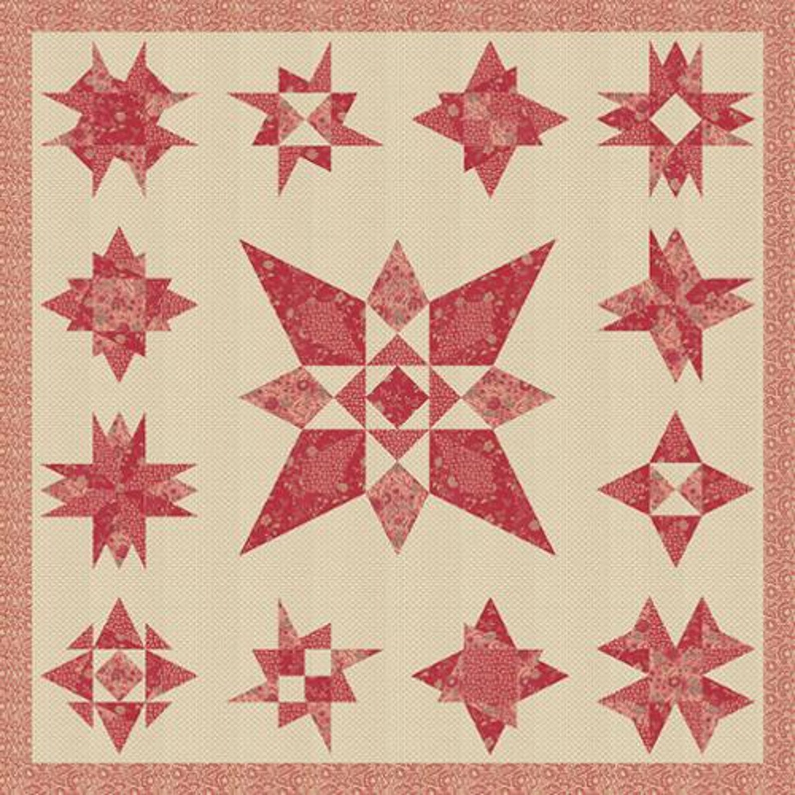 Moda Fabrics Rouenneries Trois Quilt Fabric-by-the-1/2 Yard by French ...