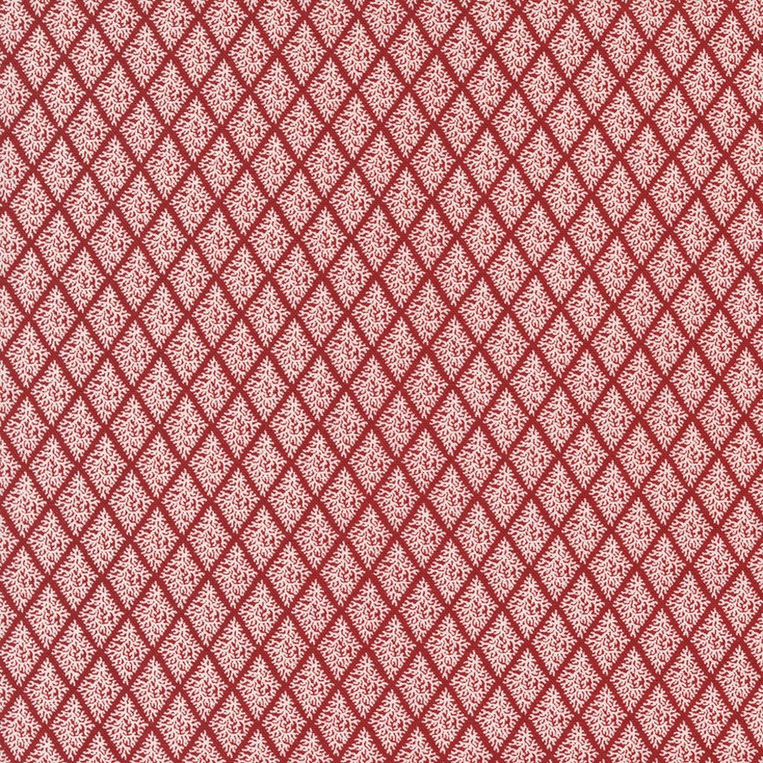 Moda Fabrics-red WHITE Gatherings-quilt Fabric-by-the-1/2 Yard by ...