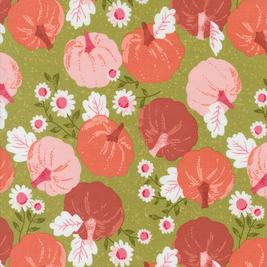 Moda - HEY BOO - Fabric-by-the-1/2 Yard by Lella Boutique 5210 17 ...