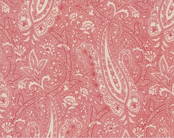 Cranberries and Cream Fabric | Etsy