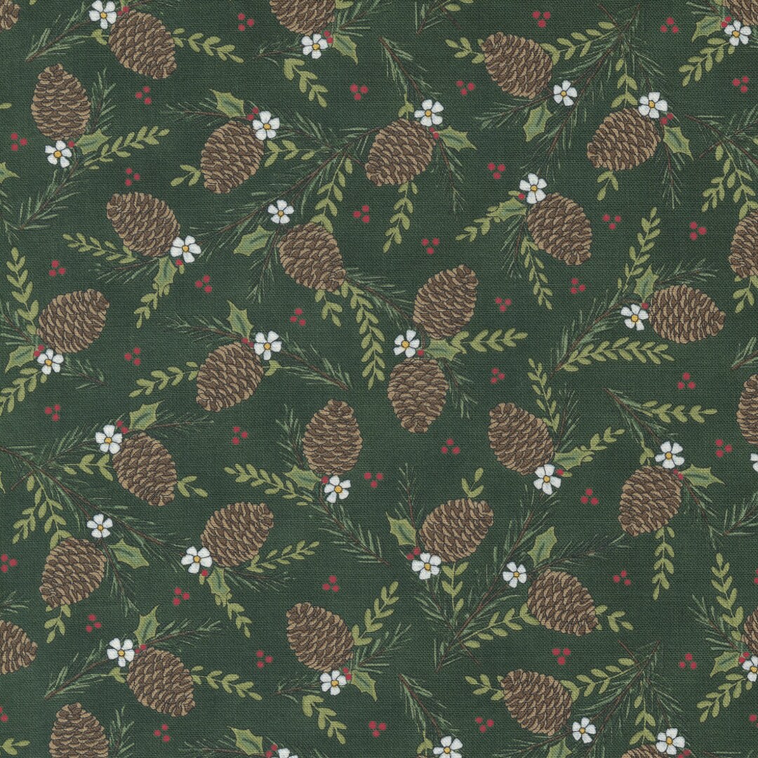 Moda Fabrics HOLLY BERRY TREE Farm Quilt Fabric-by-the-1/2 Yard by ...
