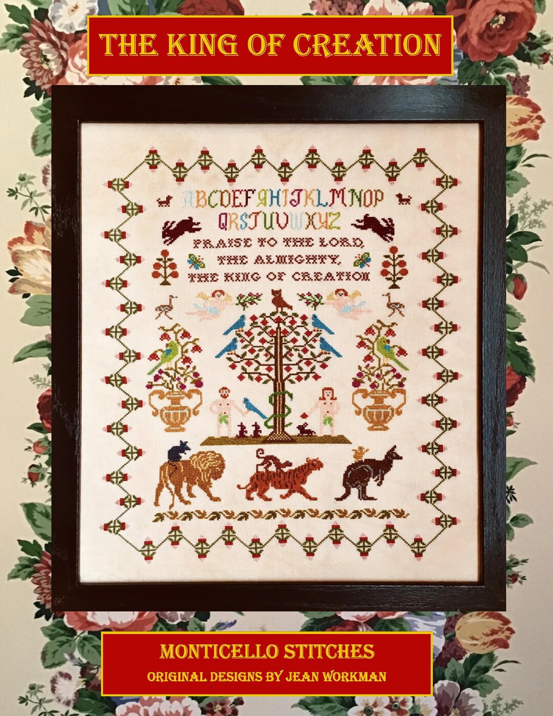 King of Creation Cross Stitch Pattern - Etsy