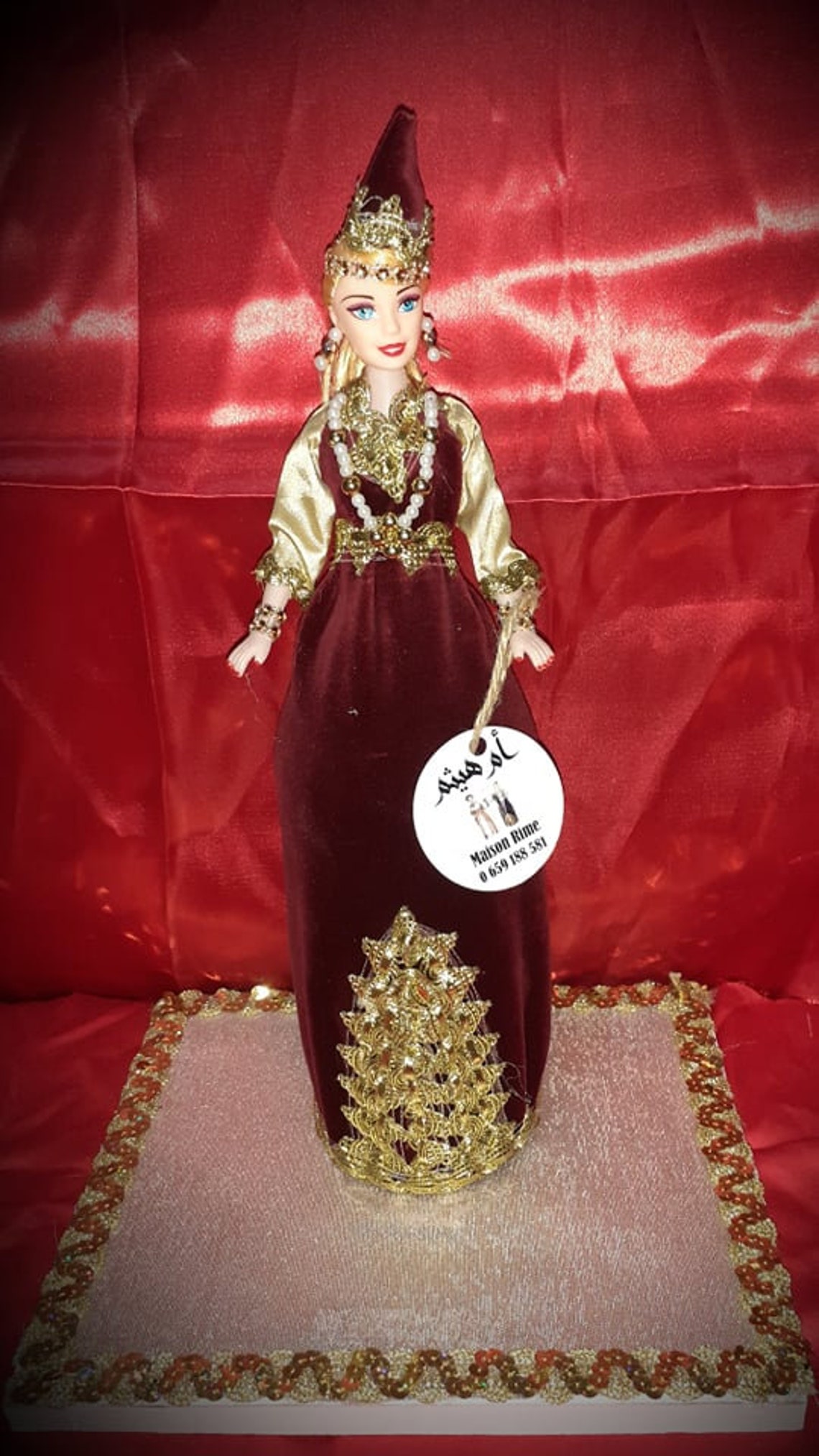 Barbie With Traditional Berber Costume : African Algerian Amazigh Dolls ...