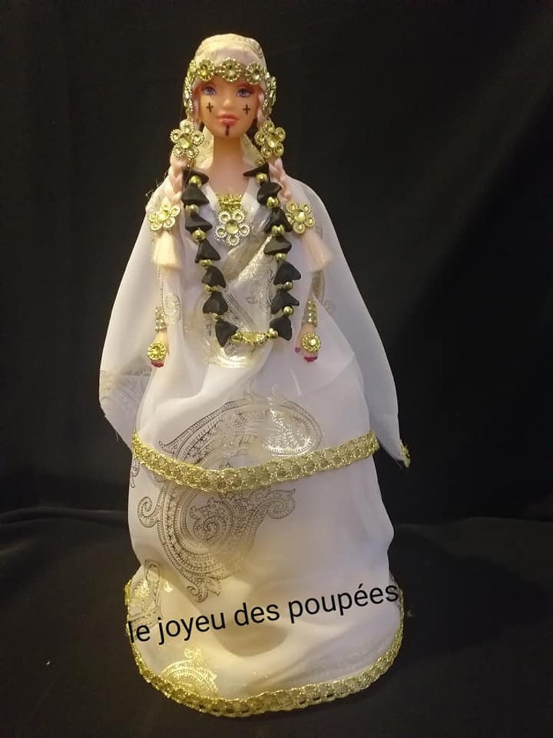 Barbie Dolls With Traditional Berber Costume: African Algerian Amazigh ...