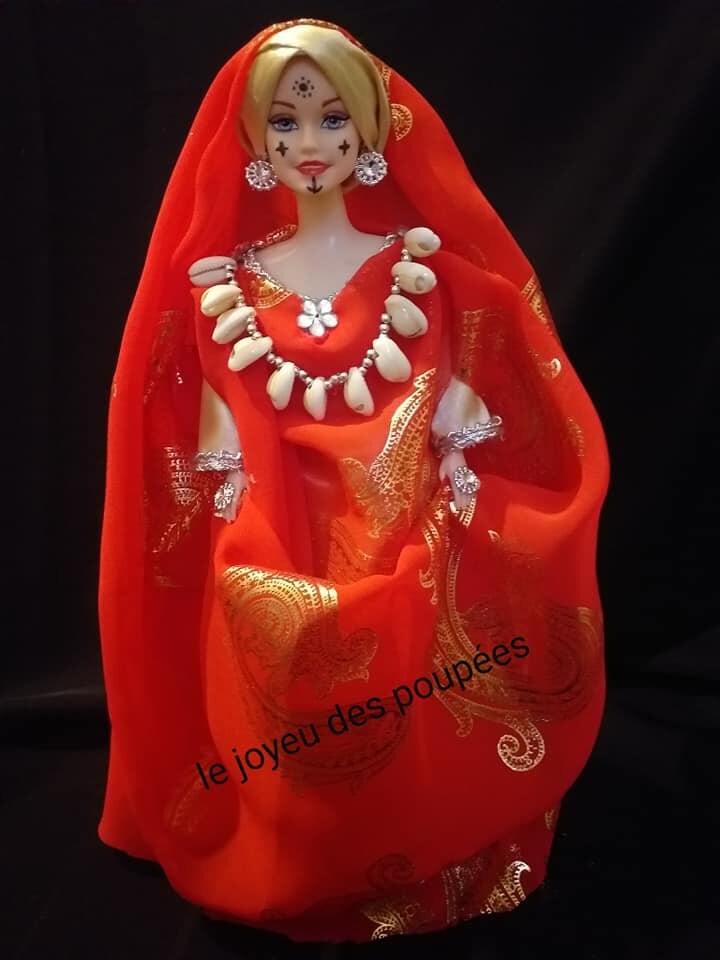 Barbie Dolls With Traditional Berber Costume: African Algerian Amazigh ...