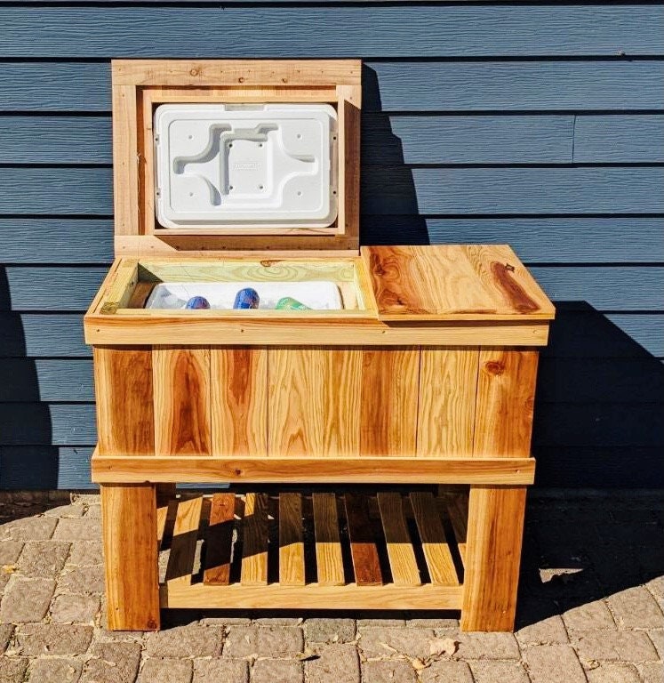 DIY Cooler Box Woodworking Plans - Etsy Canada