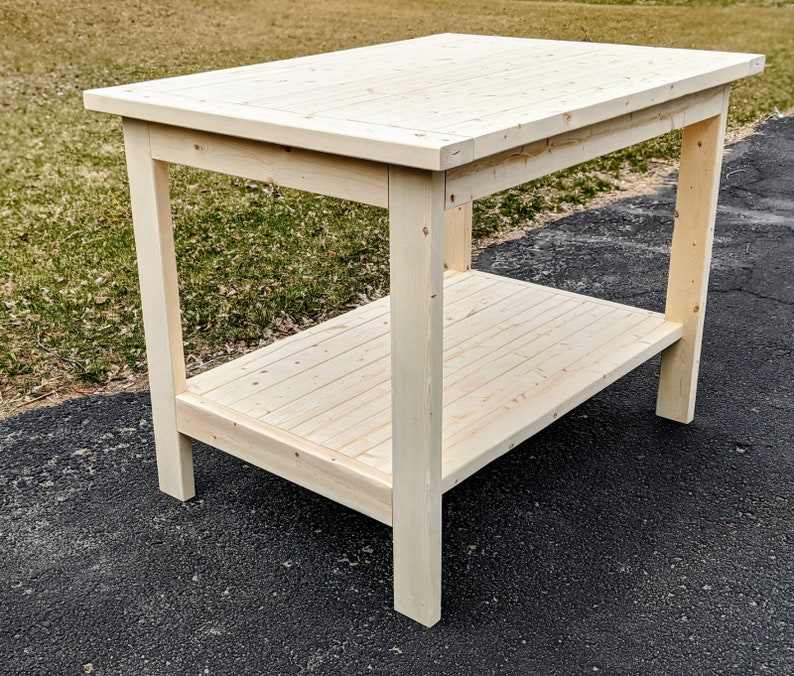 Easy DIY 2x4 Table Woodworking Plans - Etsy