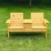 DIY Double Bench With Cooler Storage Woodworking Plans - Etsy