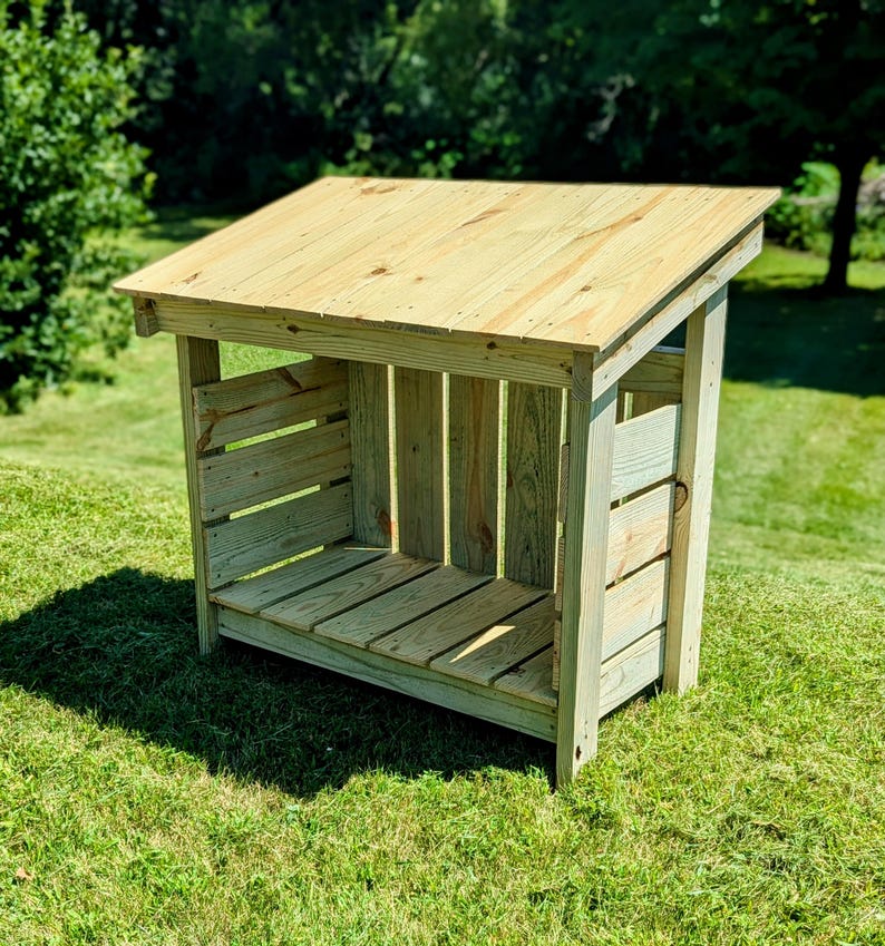 DIY Small Firewood Rack Woodworking Plans - Etsy