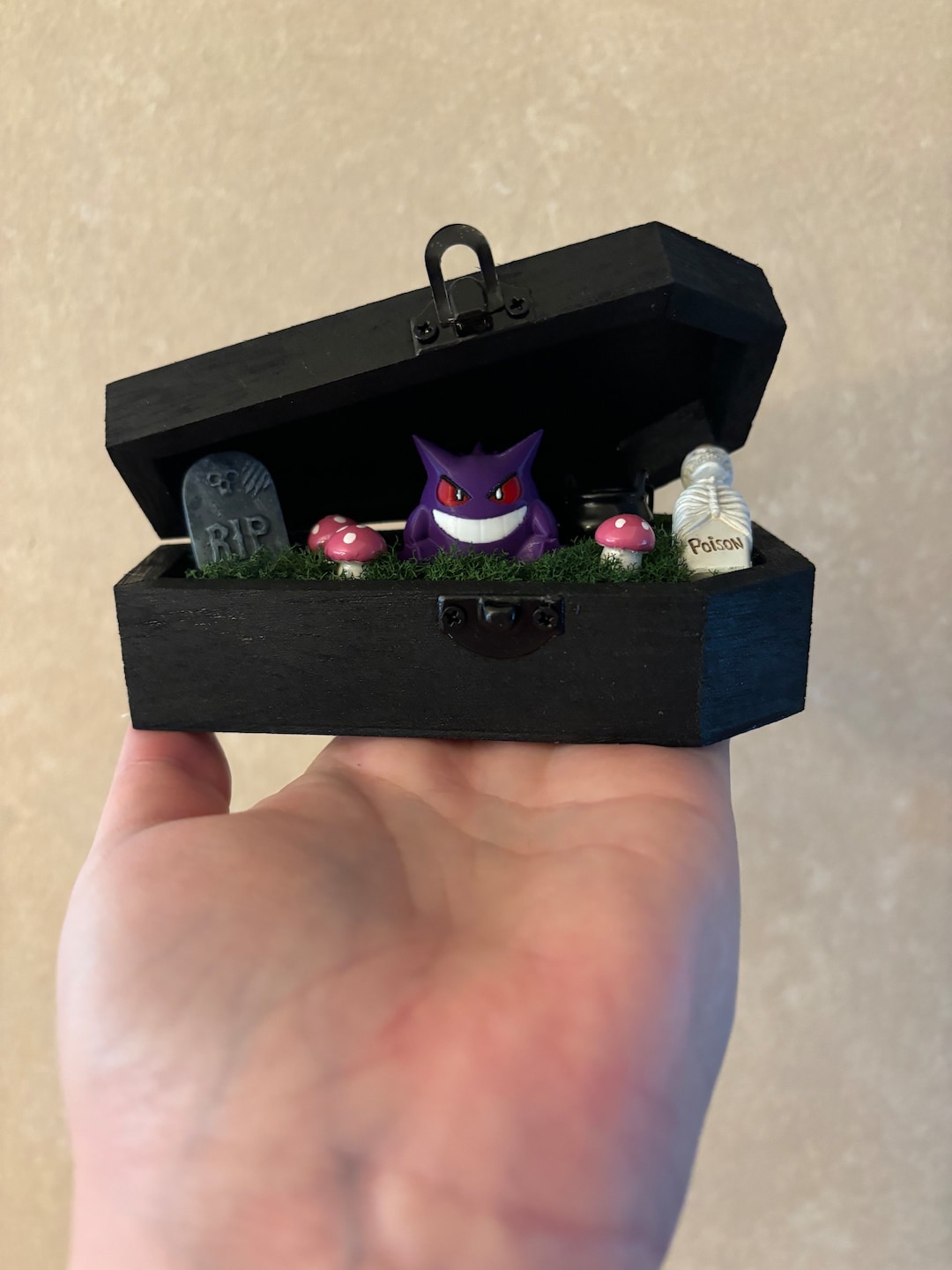 Gengar Coffin Pokémon Terrarium - Etsy