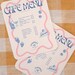 Cozy Cottagecore Cafe Menu Template - Etsy