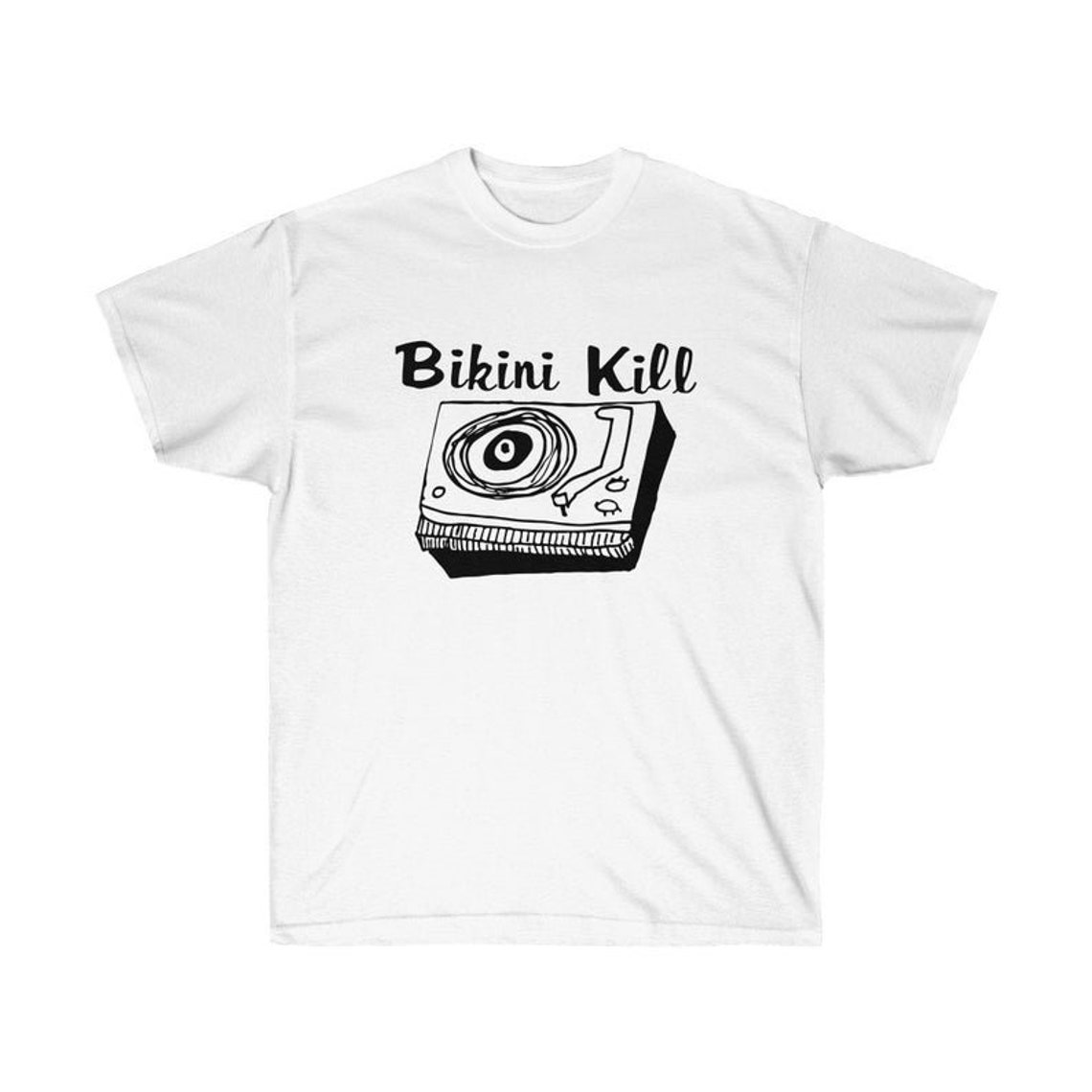 Bikini Kill Logo T Shirt Punk Rock Band Bikini Kill Unisex Etsy