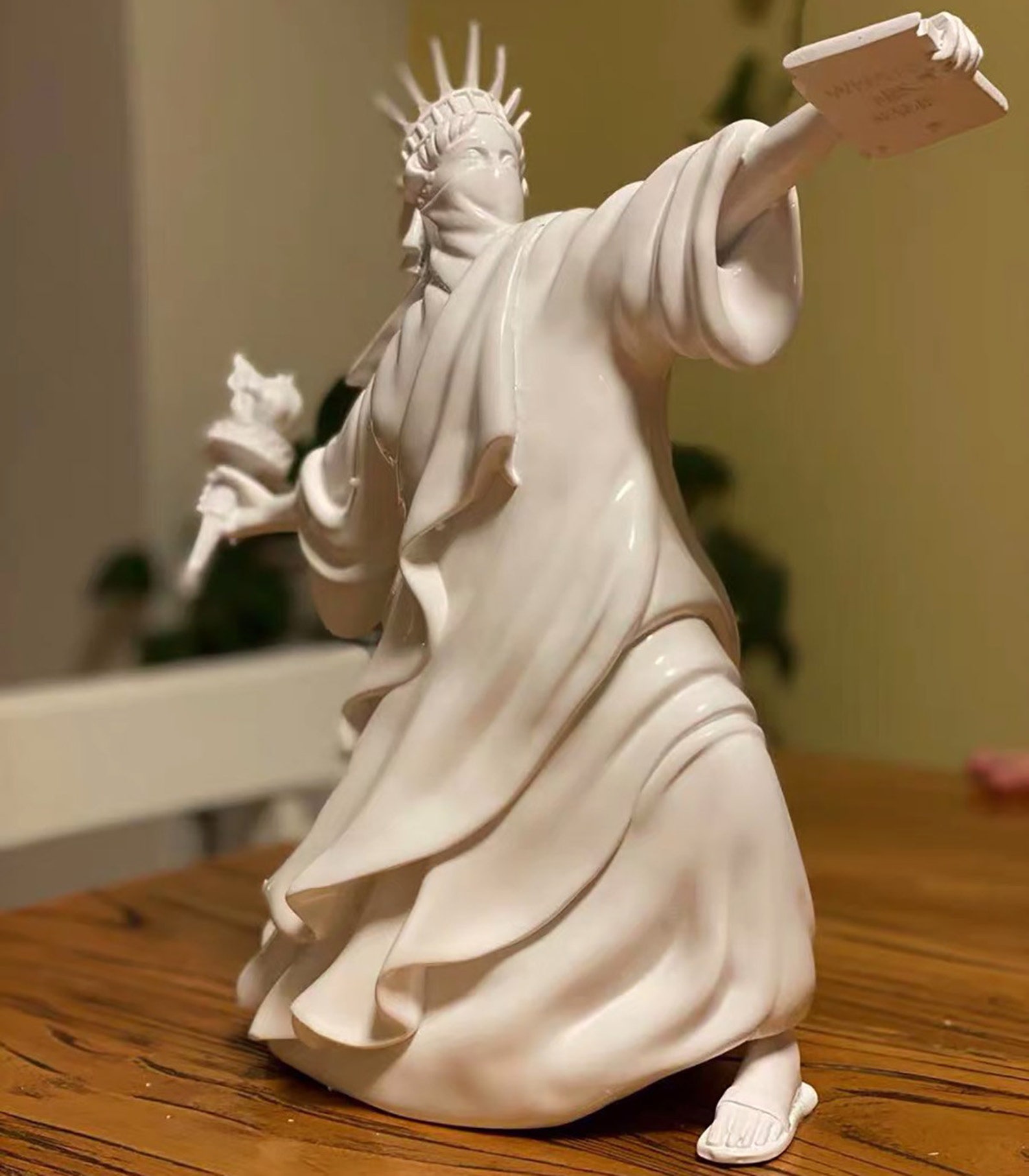 Riot of Liberty Statue of Liberty Modern Art Sculpture | Etsy