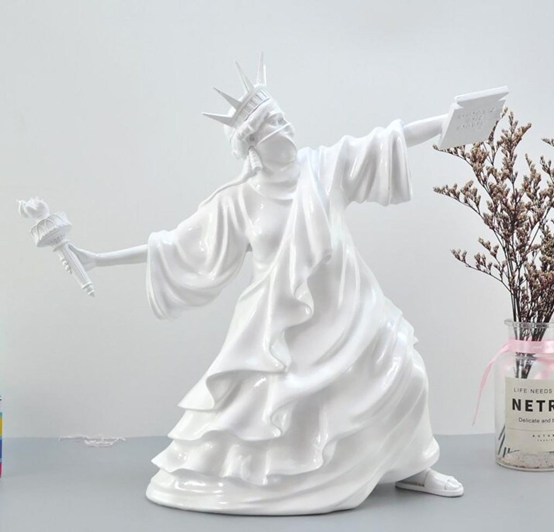 Riot of Liberty Statue of Liberty Modern Art Sculpture | Etsy