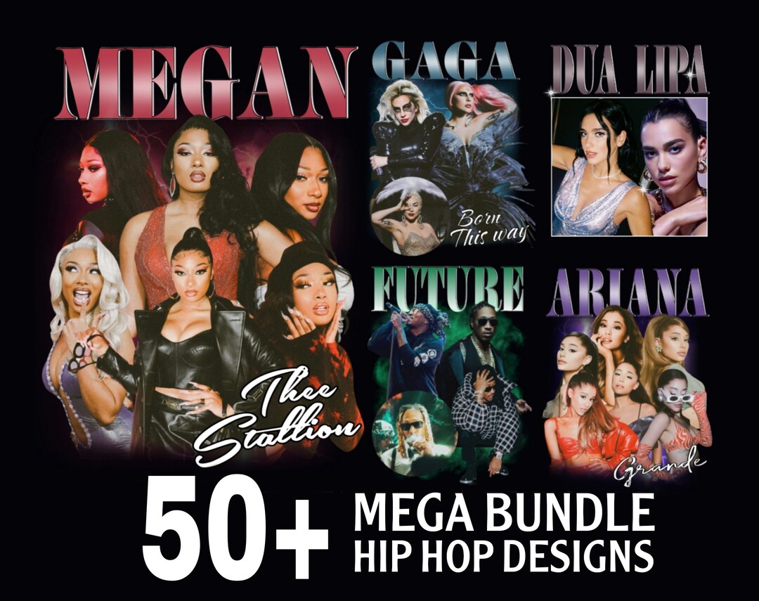 T-shirt Designs Bundle , Hip Hop Design Bundle , Rock Design Bundle ...