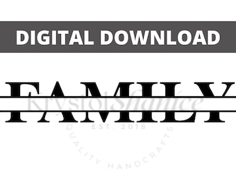 Papi Dad Father's Day Split Monogram SVG Digital Download | Etsy