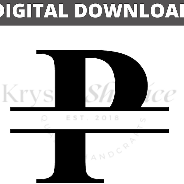 Letter P Svg - Etsy