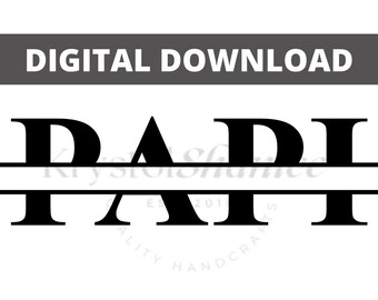 Papi Svg - Etsy