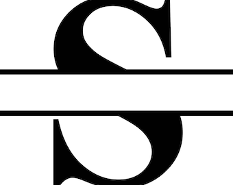 Monogram Letter S | Etsy