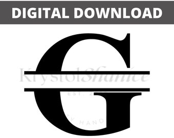 G Monogram - Etsy