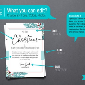 Realtor Christmas Card | Real Estate Marketing | Realtor Marketing ...