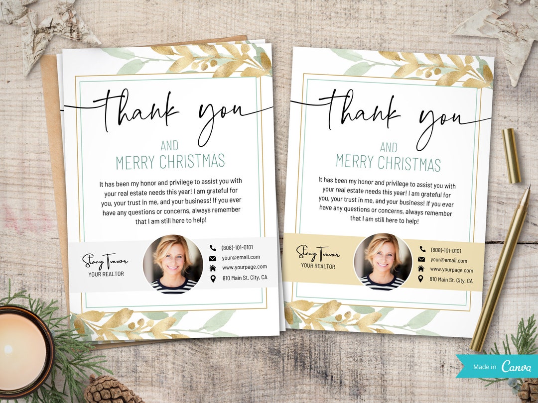 Realtor Christmas Card | Real Estate Marketing | Realtor Marketing ...