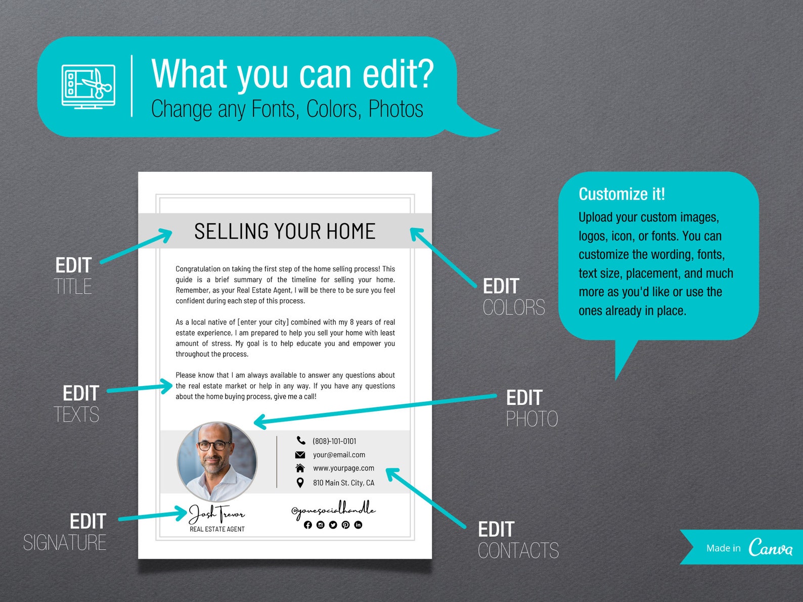 Home Seller Roadmap Guide | Seller Packet | Seller Flyer | Real Estate ...