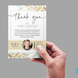 Realtor Christmas Card Real Estate Marketing Realtor Marketing Realtor ...