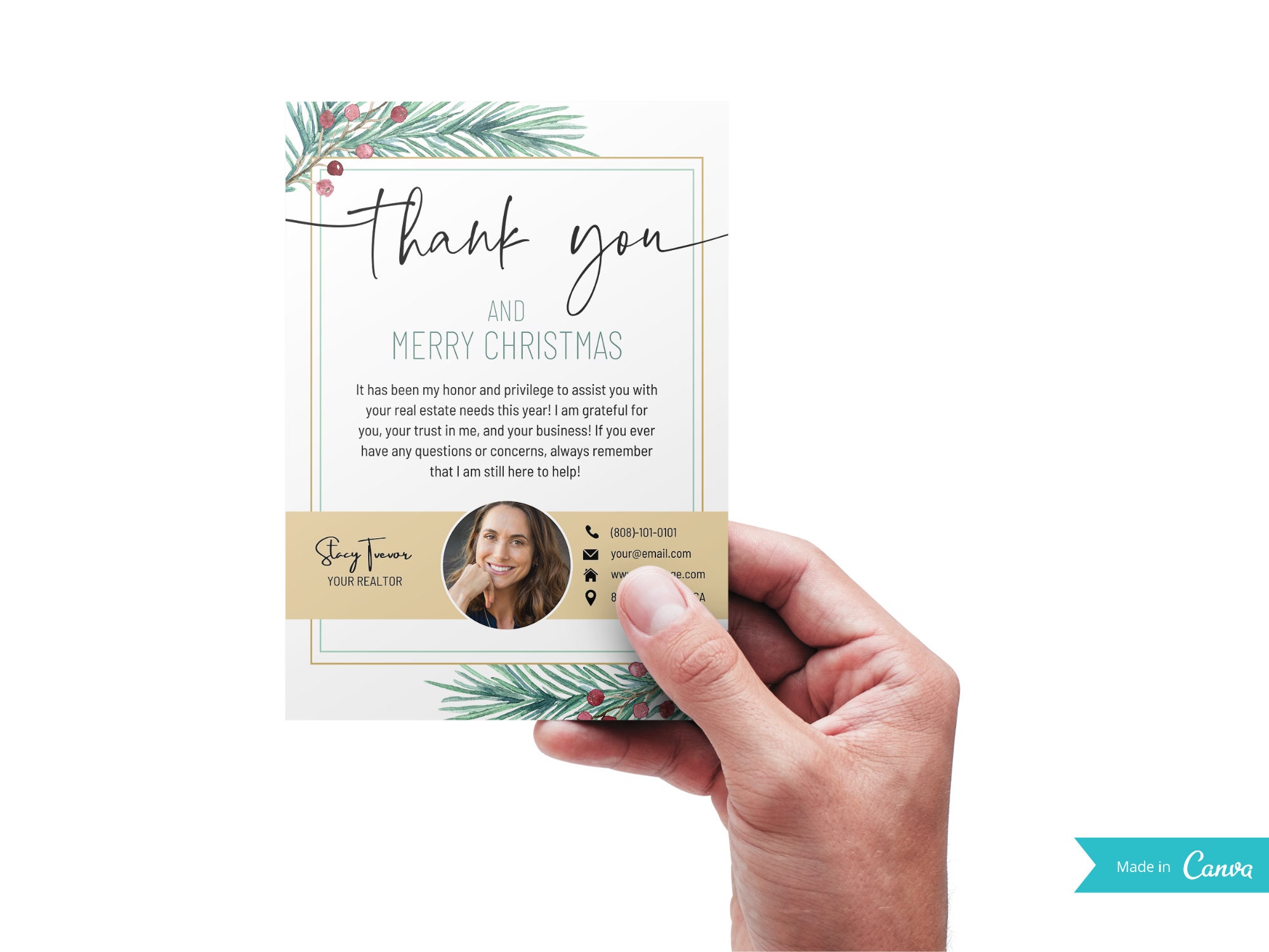 Realtor Christmas Card | Real Estate Marketing | Realtor Marketing ...
