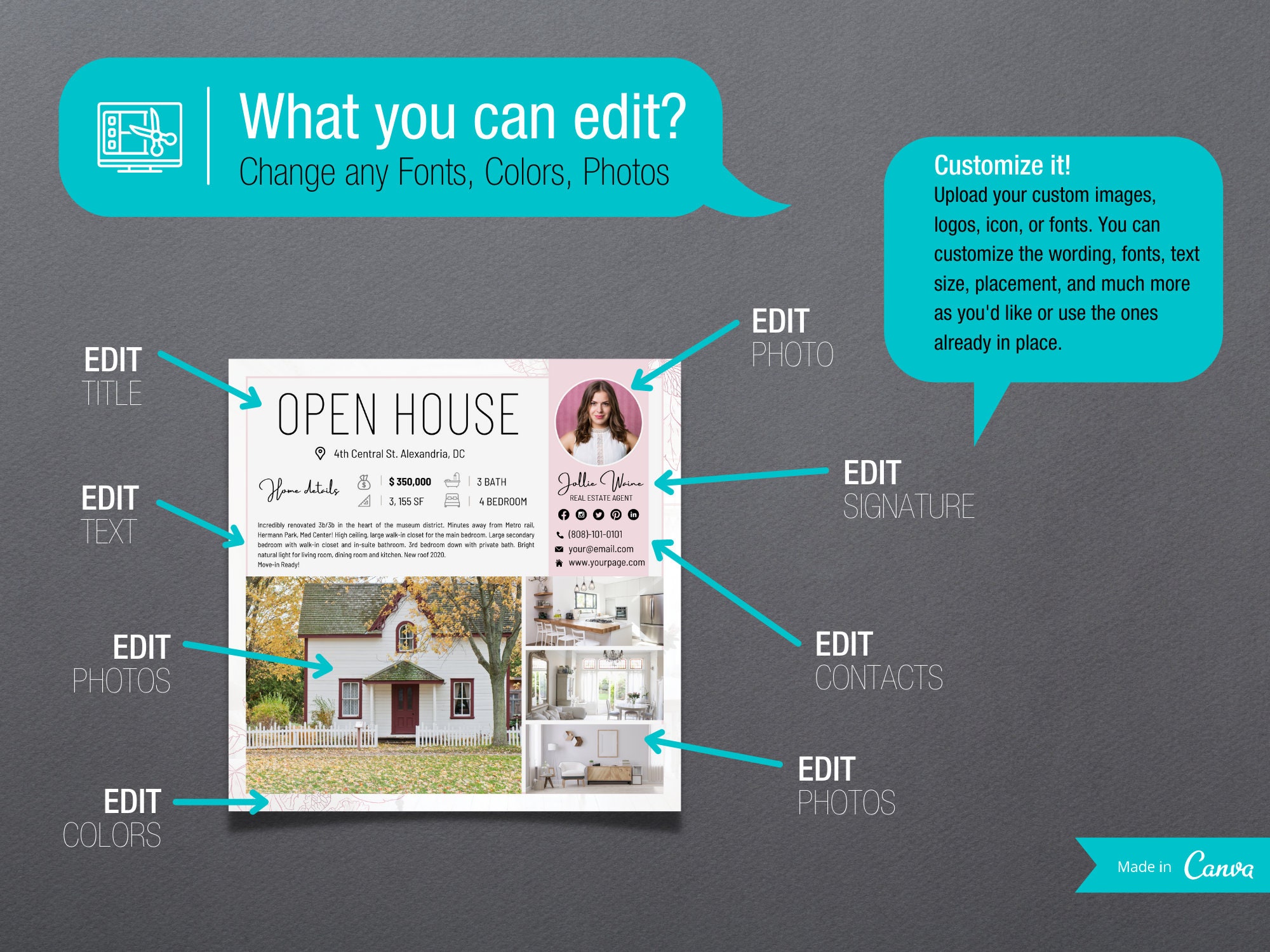 Open House Social Media Posts | Social Media for Real Estate Agents | Agent Marketing ...