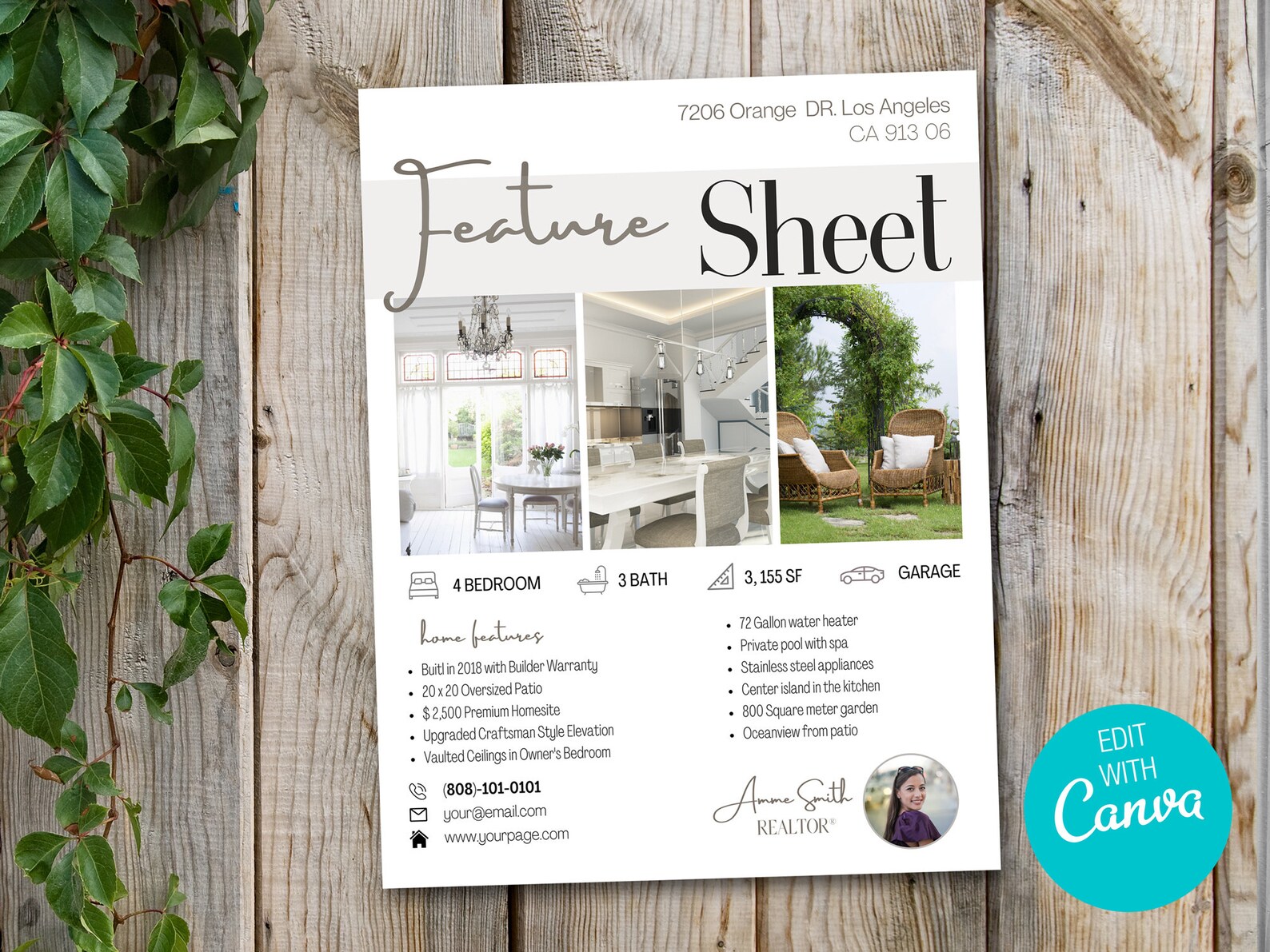 Open House Flyer Bundle Real Estate Flyer Just listed | Etsy