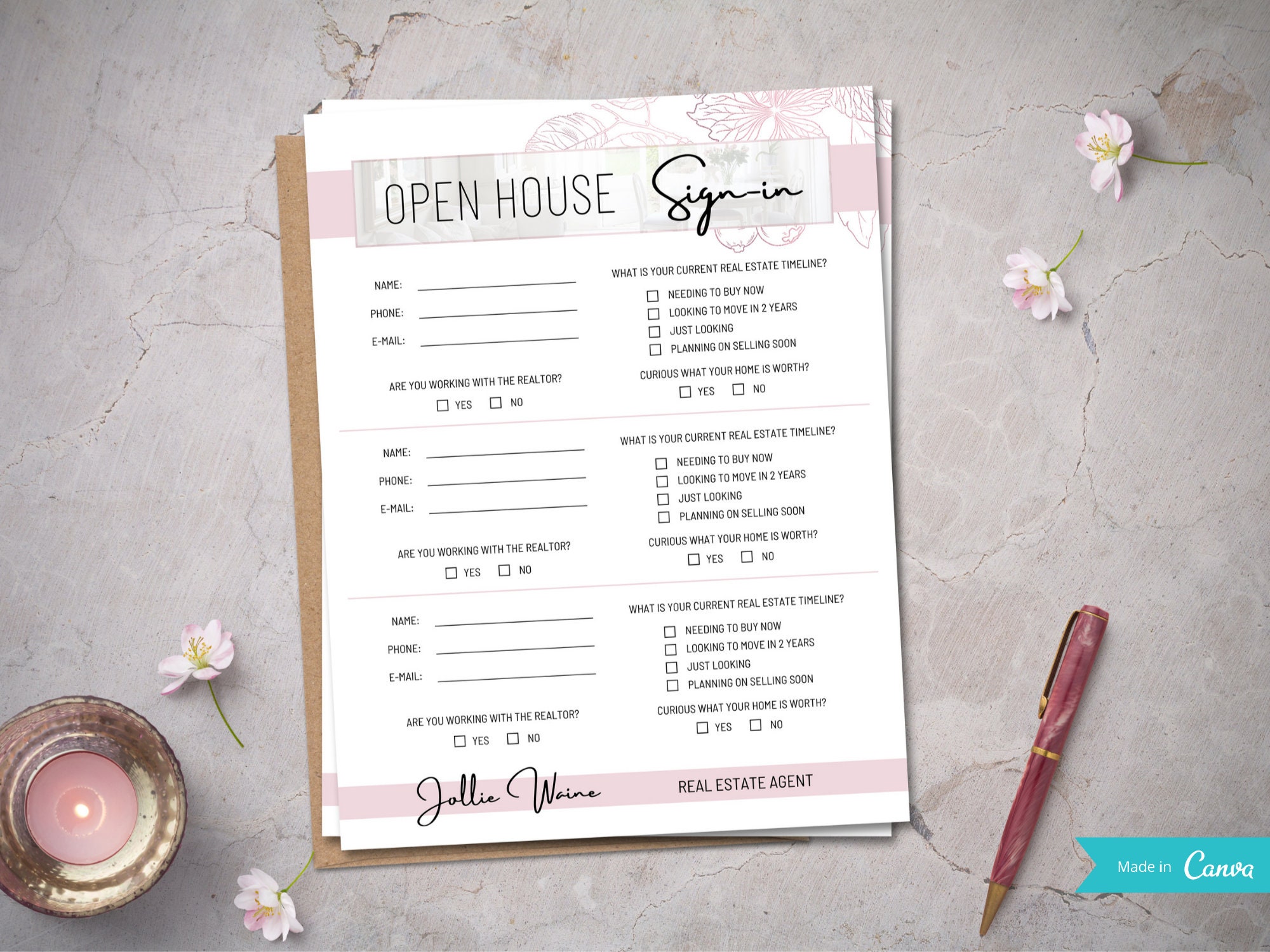 Open House Bundle Real Estate Marketing Materials Open - Etsy