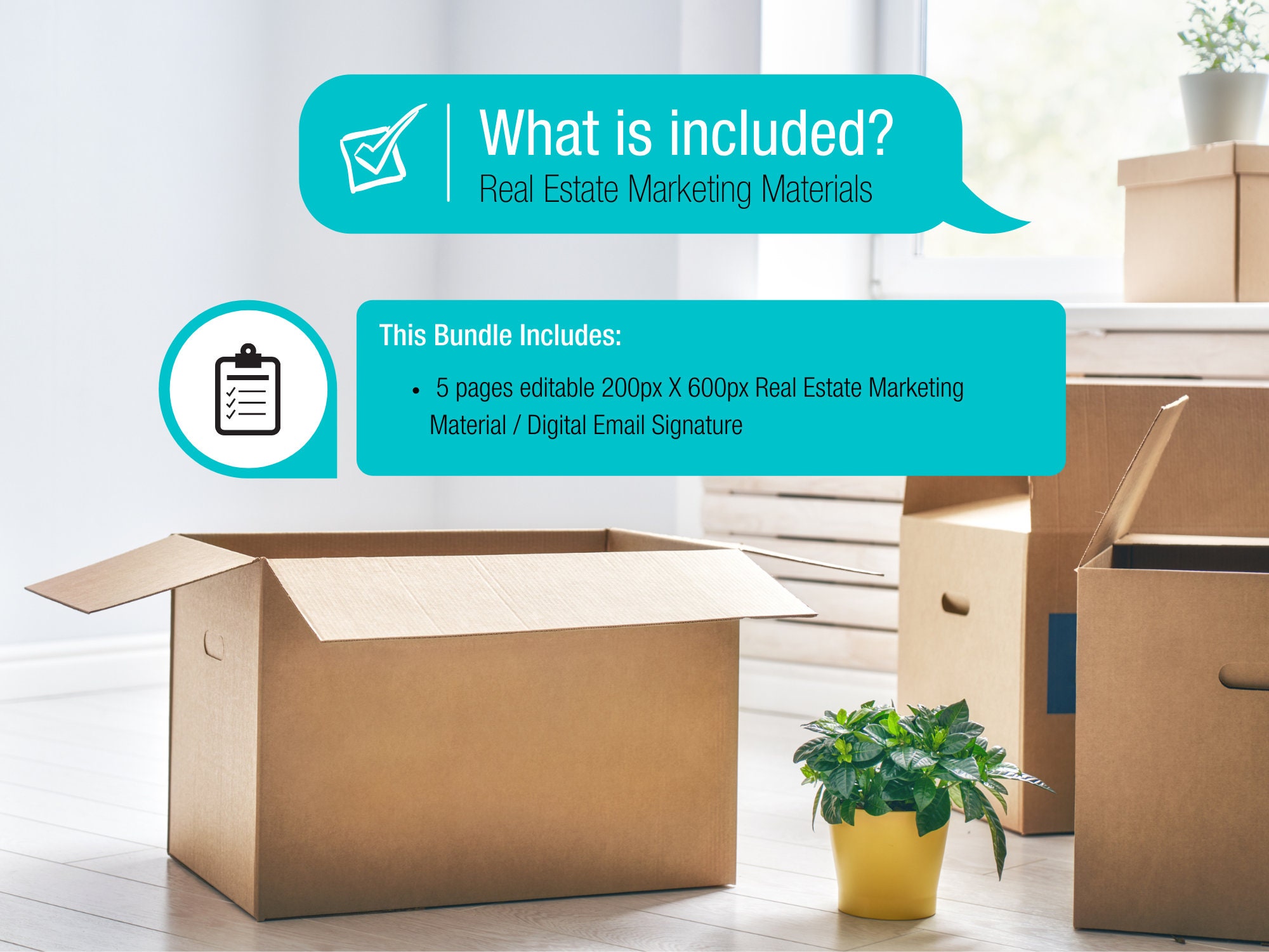 Email Signature Bundle Gmail Signature Bundle Real Estate Email Email ...