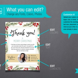 Realtor Christmas Card | Real Estate Marketing | Realtor Marketing ...