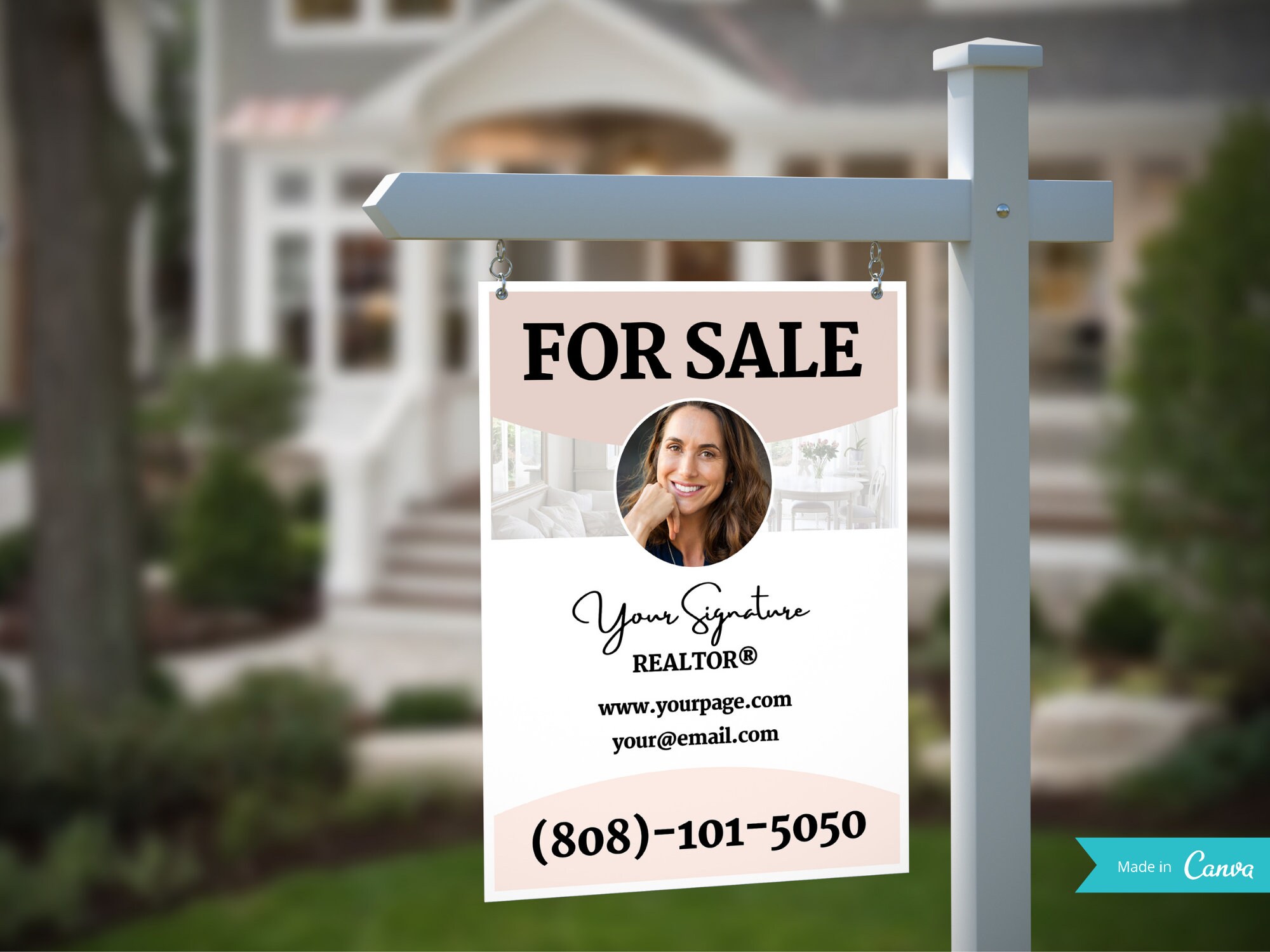 Real Estate for Sale Sign | Real Estate Yard Sign Design | Real Estate ...