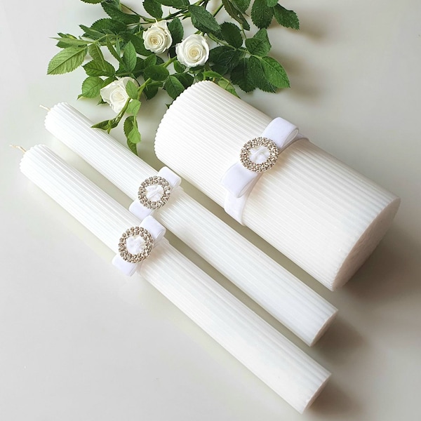 Rhinestone Candle - Etsy