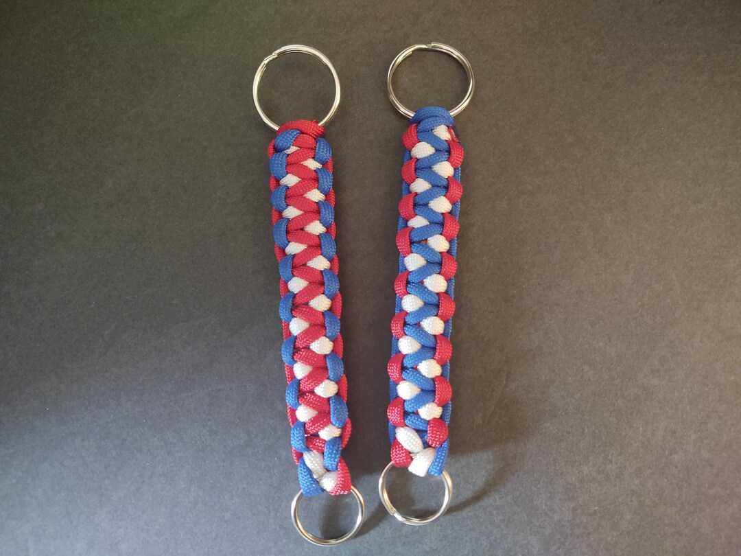 Red, White & Blue Keychains - Etsy