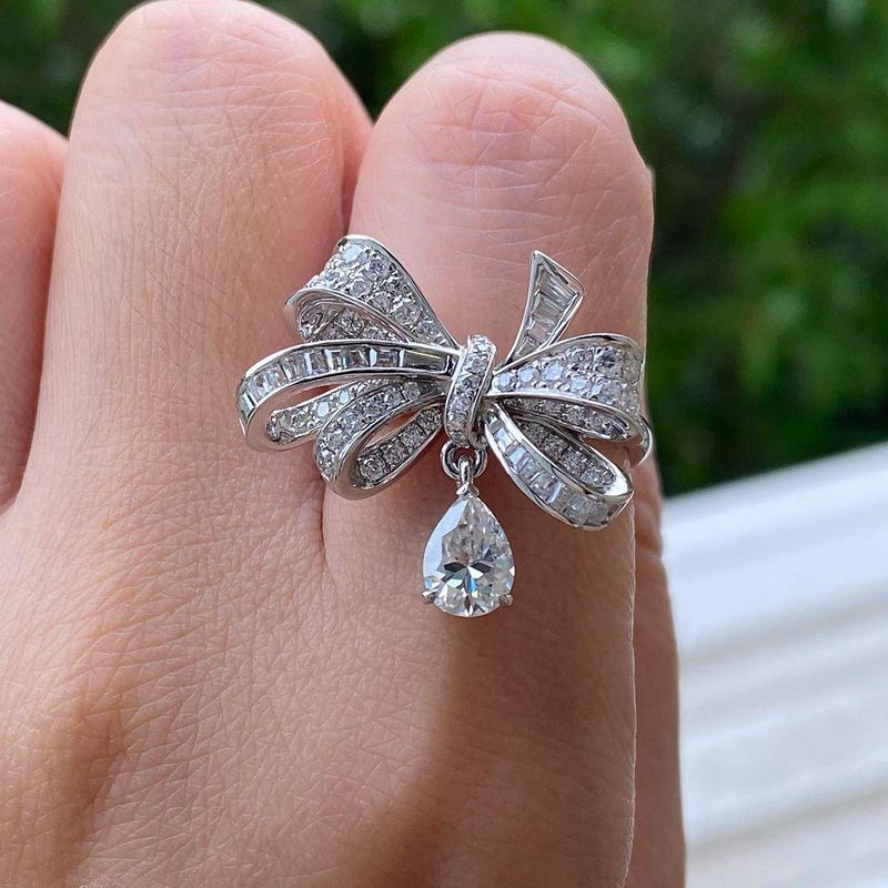 Bow Rings for Women - Etsy