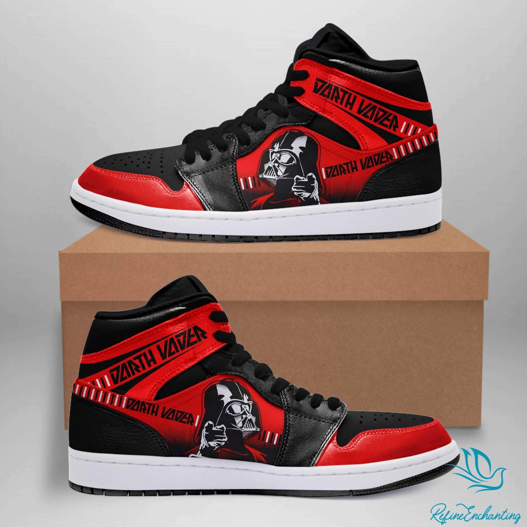 Disney Darth Vader Star Wars Air Jordan Sneaker Disney | Etsy