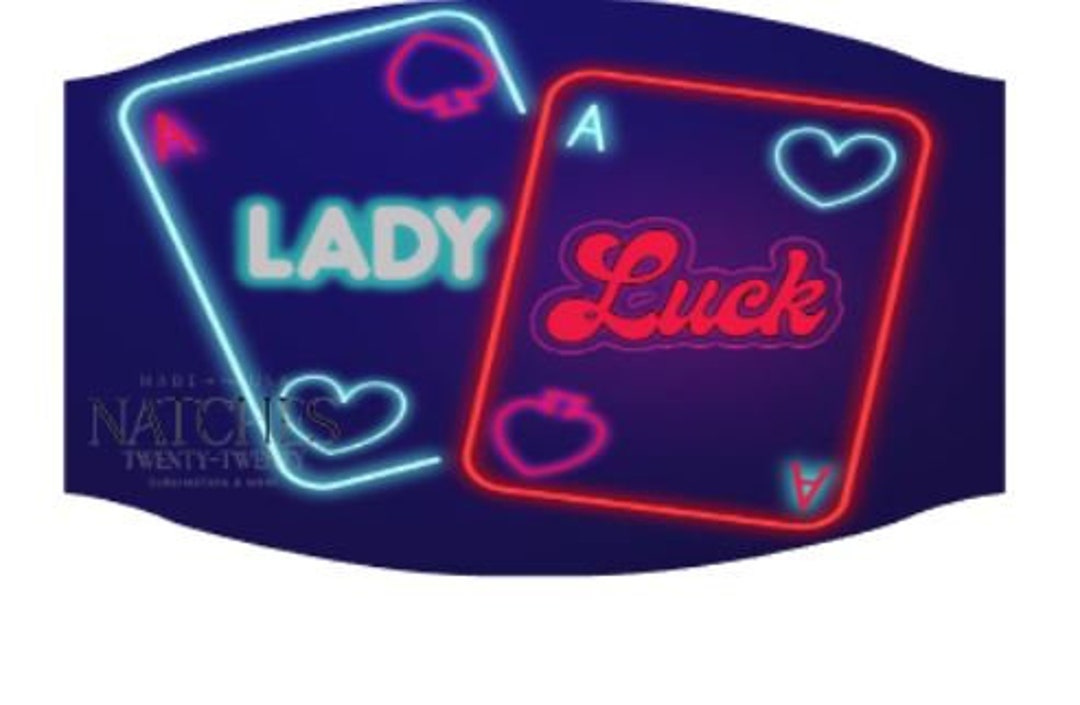 Lady Luck Mask Girls Trip Luck Be a Lady High Roller Mask - Etsy