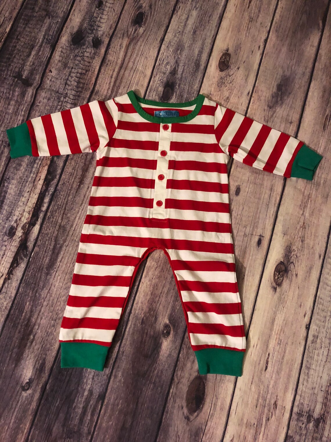 Personalized Red and White Butt Flap Romper - Etsy