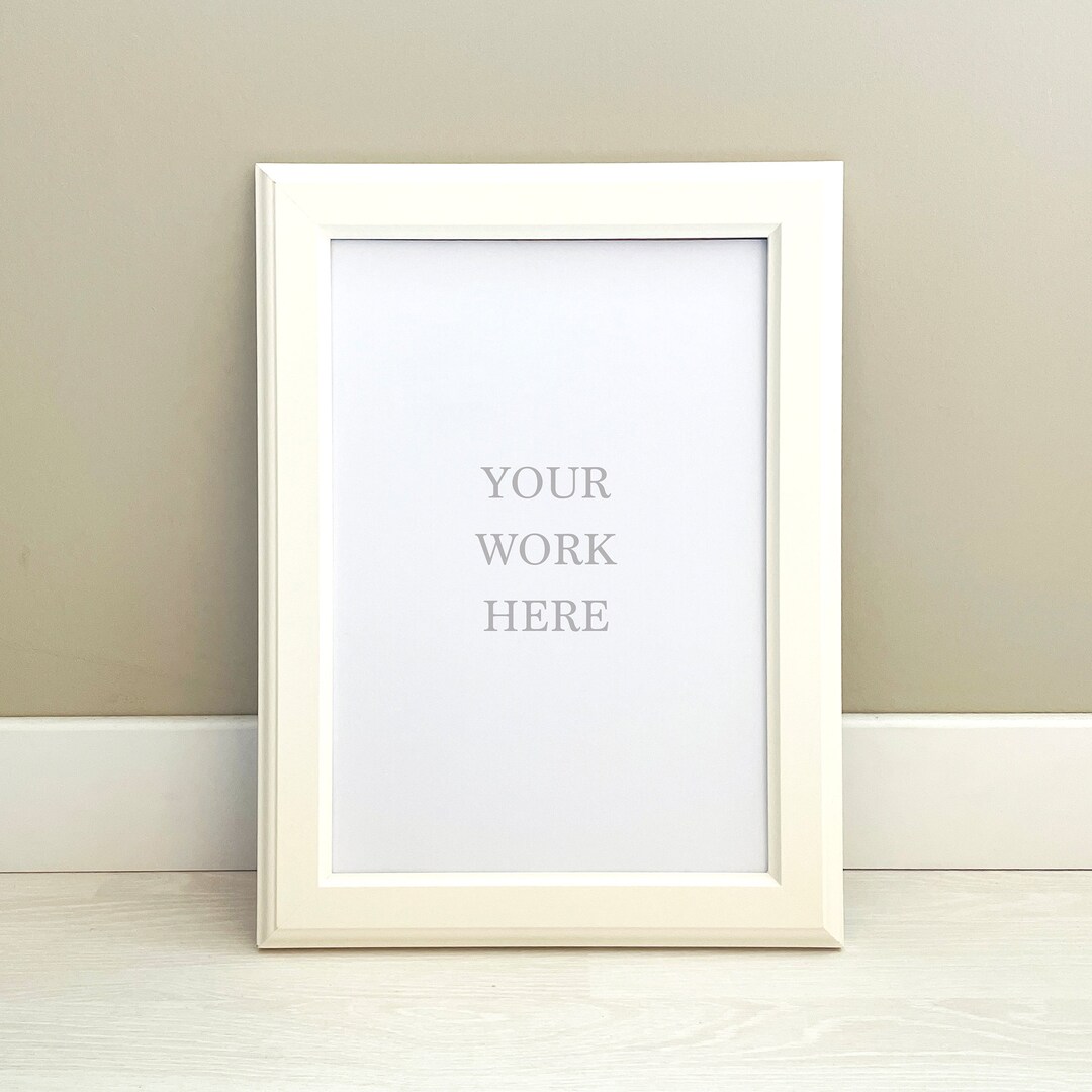 Mock Up, Digital Mock Up, Art Mock Up, Photography Mock Up, White Frame ...