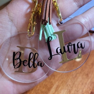 Personalize Name Keychain Name Keychain Custom Name - Etsy
