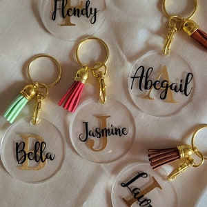 Personalize Name Keychain Name Keychain Custom Name - Etsy